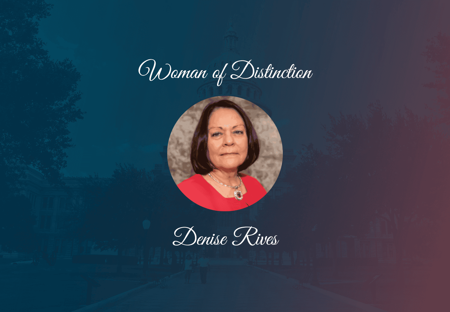 TFRW Woman of Distinction - September 2022 - TFRW